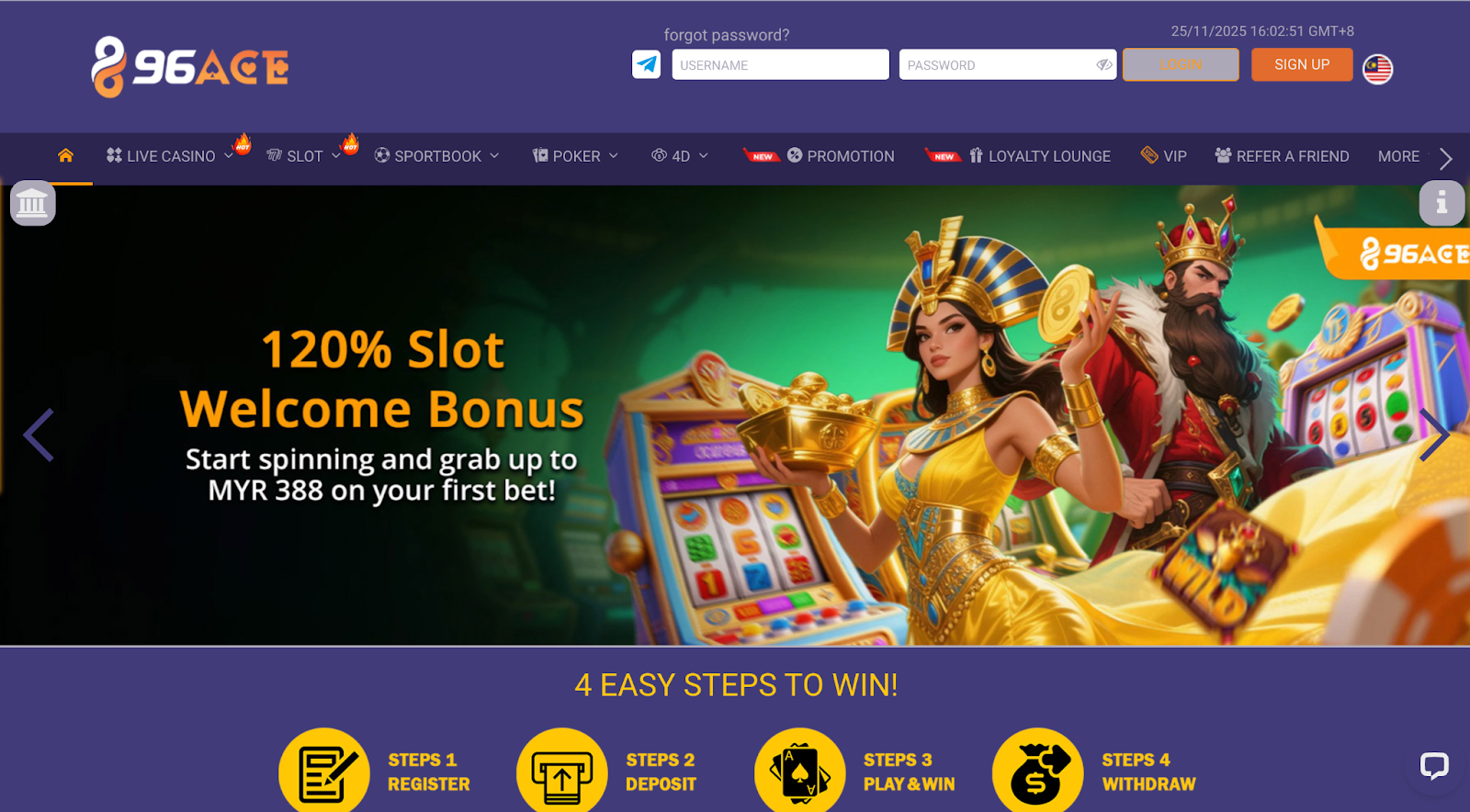 96ACE Christmas Event: The Frenzy Token Bonanza is Here! - Mygreenbucks